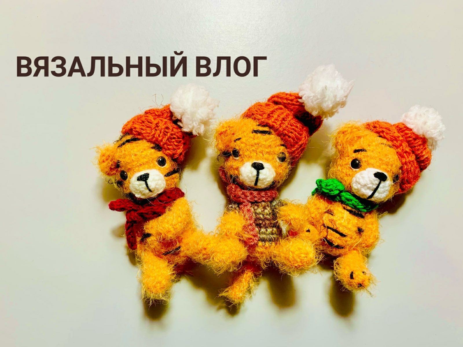 ВЯЗАЛЬНЫЙ ВЛОГ № 1_2022  _Что случилось с ТИГРЯТАМИ под Новый год__.mp4