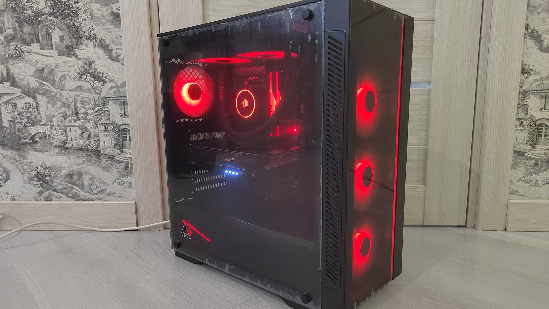 Игровой пк Gigabyte B650 gaming X AX, R5 7600Х, 32 Гб, Radeon RX 7700 XT