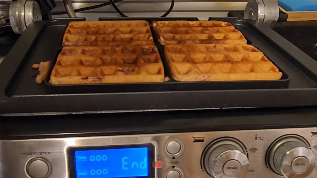 Бельгийские вафли | рецепт на электрогриле #бельгийскиевафли #электрогриль #рецепт