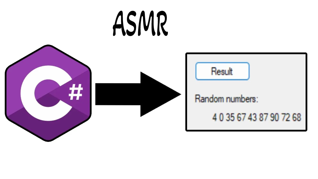 ASMR - Программирование | Случайные числа на c#