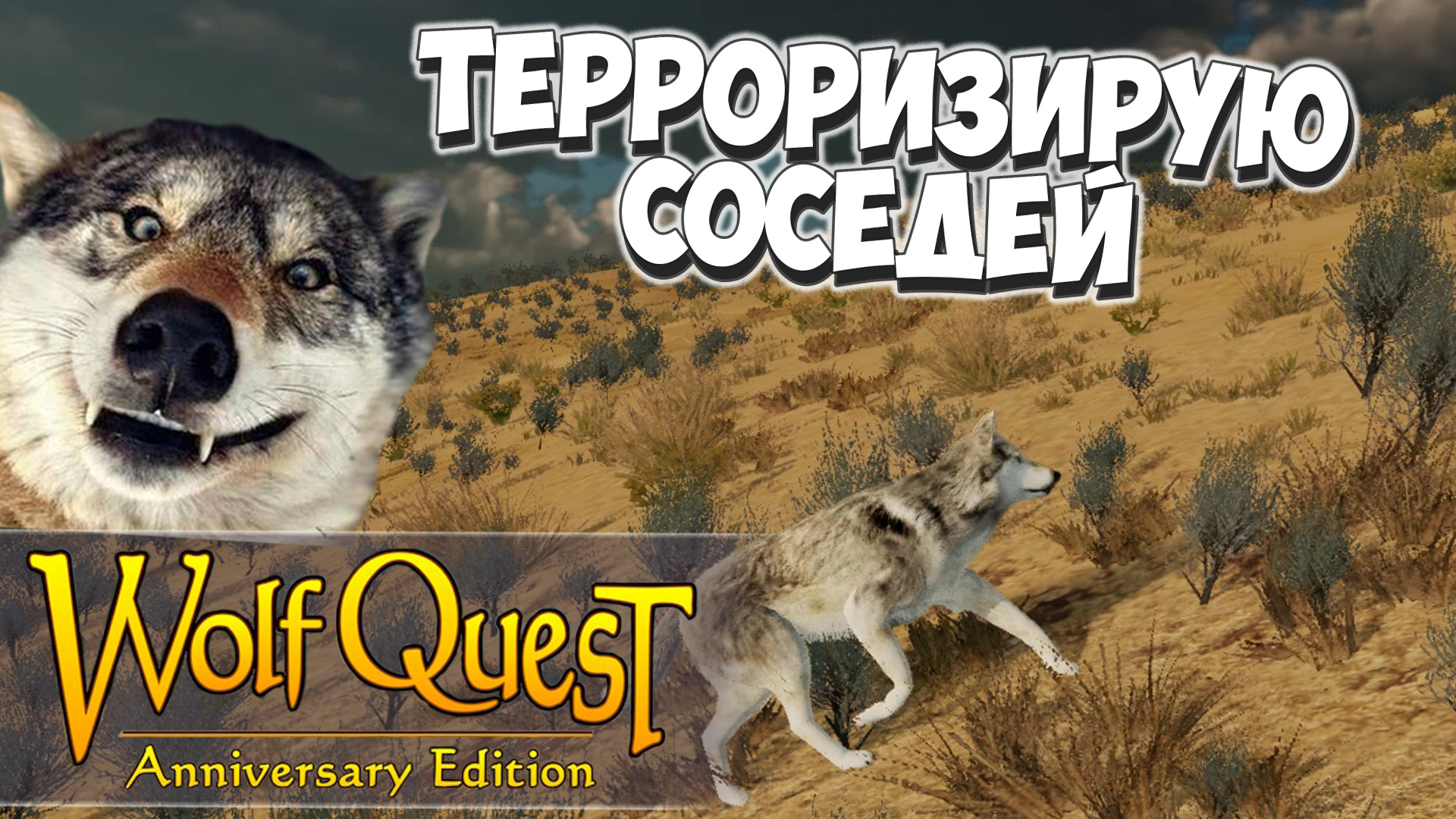 Терроризирую соседние волчьи стаи! WolfQuest: Anniversary Edition #2