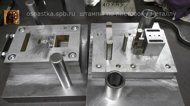 Штамповка детали "Паук с ребрами жесткости"