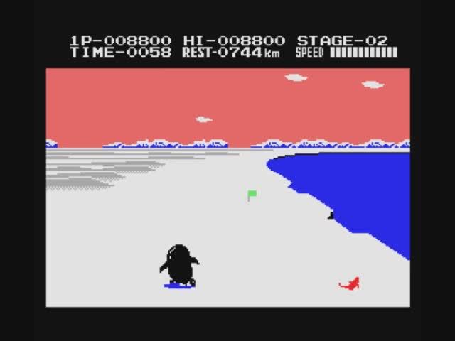 Antarctic Adventure (MSX1)
Прохождение
