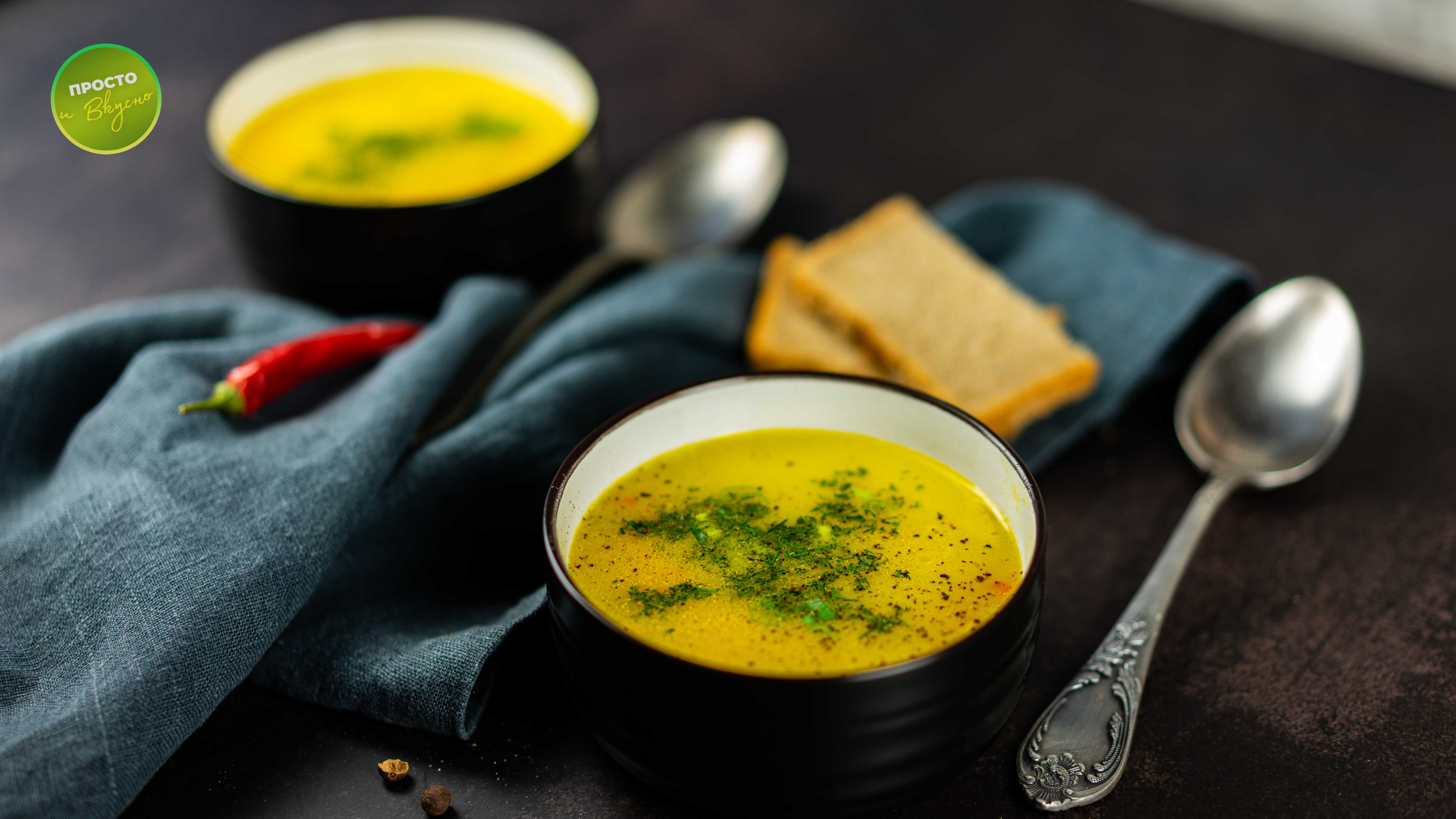 Суп картофельный. Похлебка. Вкусный суп