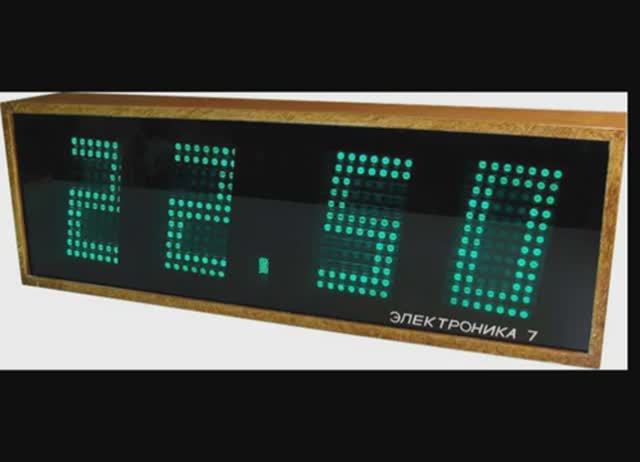 Восстановление часов Электроника 7