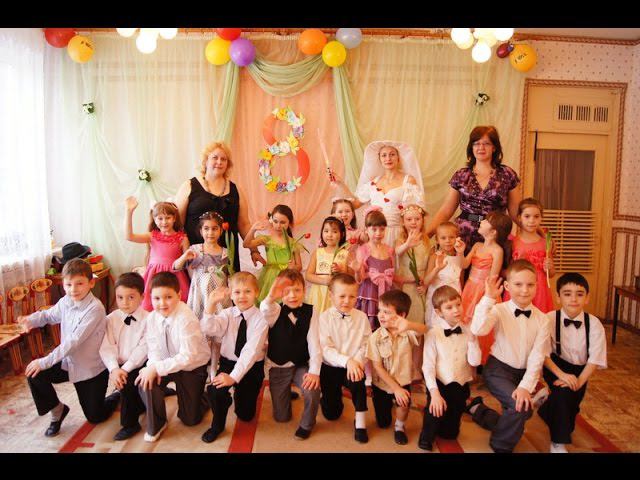 8 марта Детсад 10 Бабочка Мытищи 2015 ПАТРИОТИЗМ