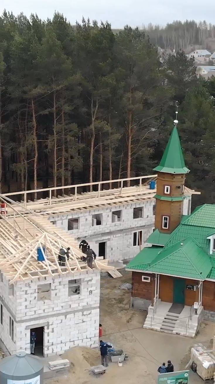 Строительство медресе. Обзор стройки от 7 ноября 2023 г. Казань #медресеахтам