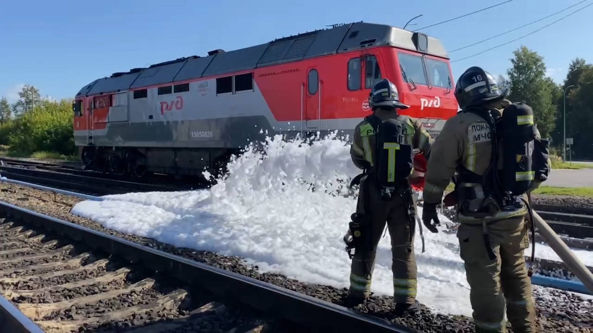 (Рыбинск-40) УЧЕНИЯ В ЛОКОМОТИВНОМ ДЕПО
