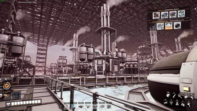 Satisfactory - Топливная электростанция (первая попытка строительства)