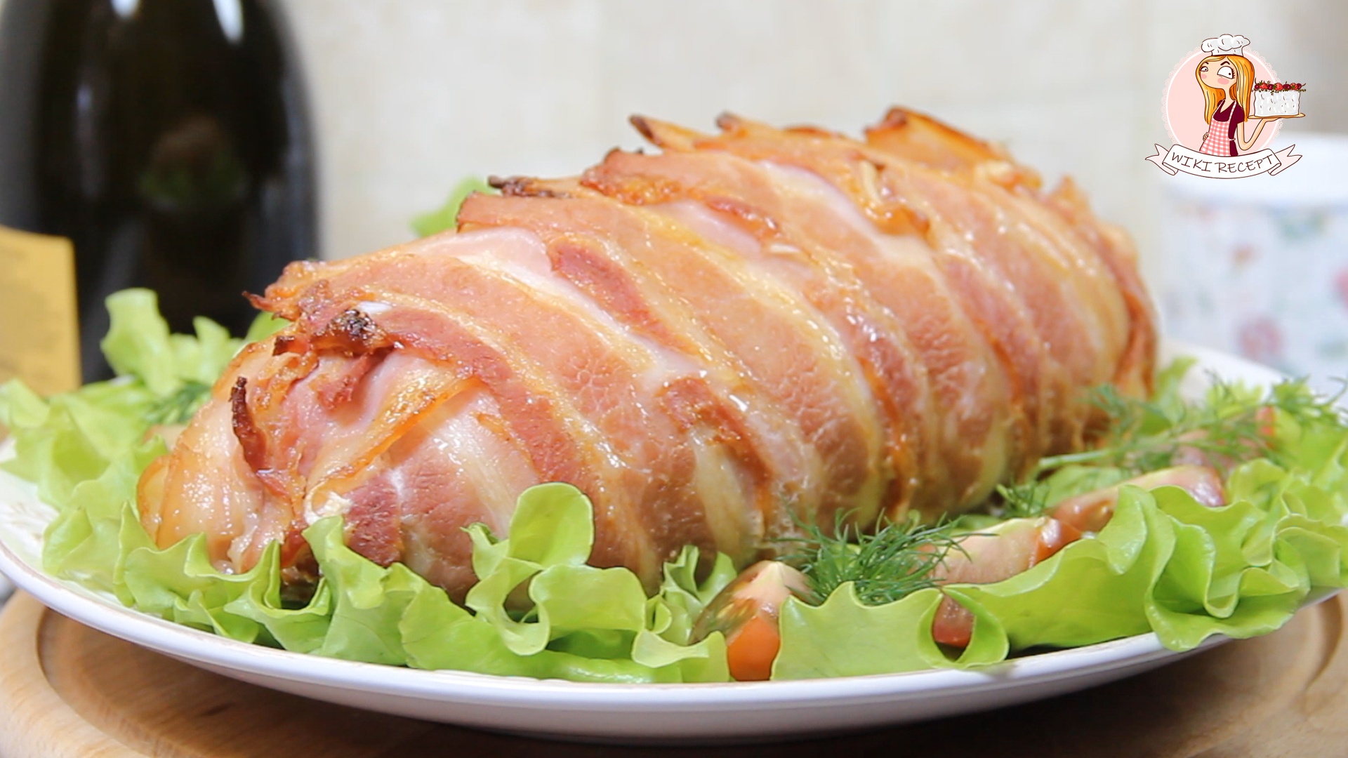 Потрясающее горячее блюдо на праздничный стол! РУЛЕТ из КУРИЦЫ в БЕКОНЕ