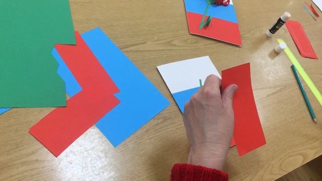 ПРАЗДНИЧНАЯ ОТКРЫТКА КО ДНЮ РОССИИ. Мастер-класс «Флаг России». 2020 г.