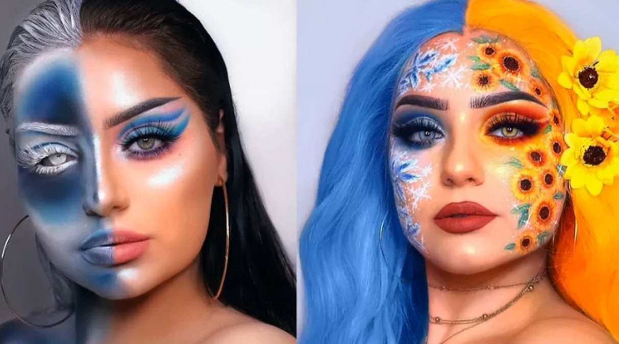 Визажист Сарина Некси рисунки на лице.mp4