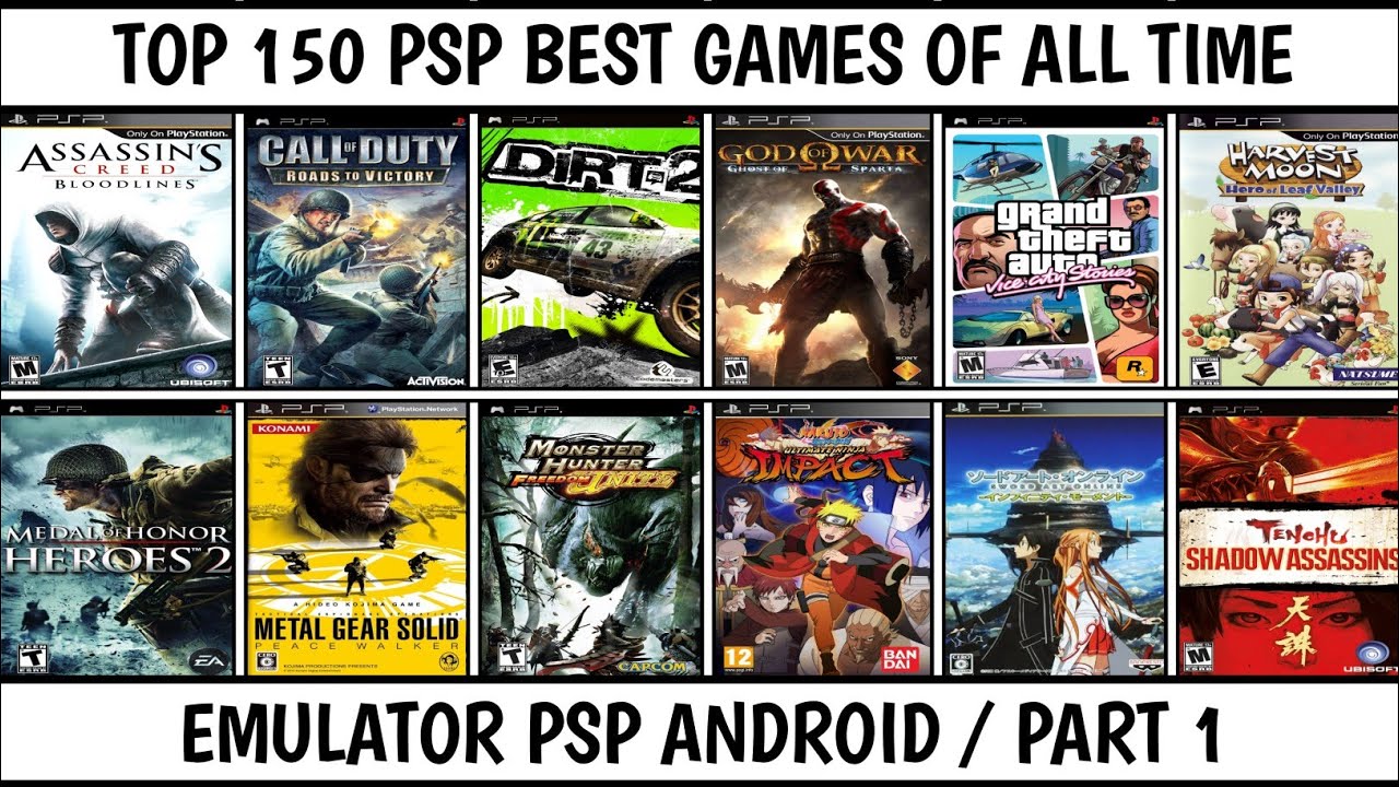 Топ-150 лучших игр для PSP всех времен | Лучшие игры для PSP | Эмулятор PSP Android