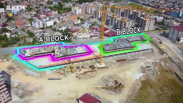 Отчет о строительстве ILKEM CENTER квартиры 1+1 и 2+1 от €53 000  Тарсус Мерсин Турция  Май 2023