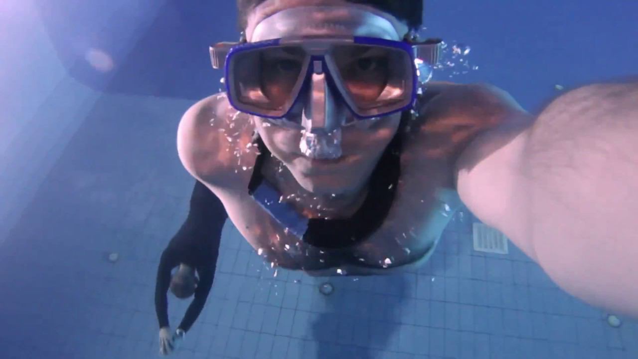 Первое занятие курса фридайвинга