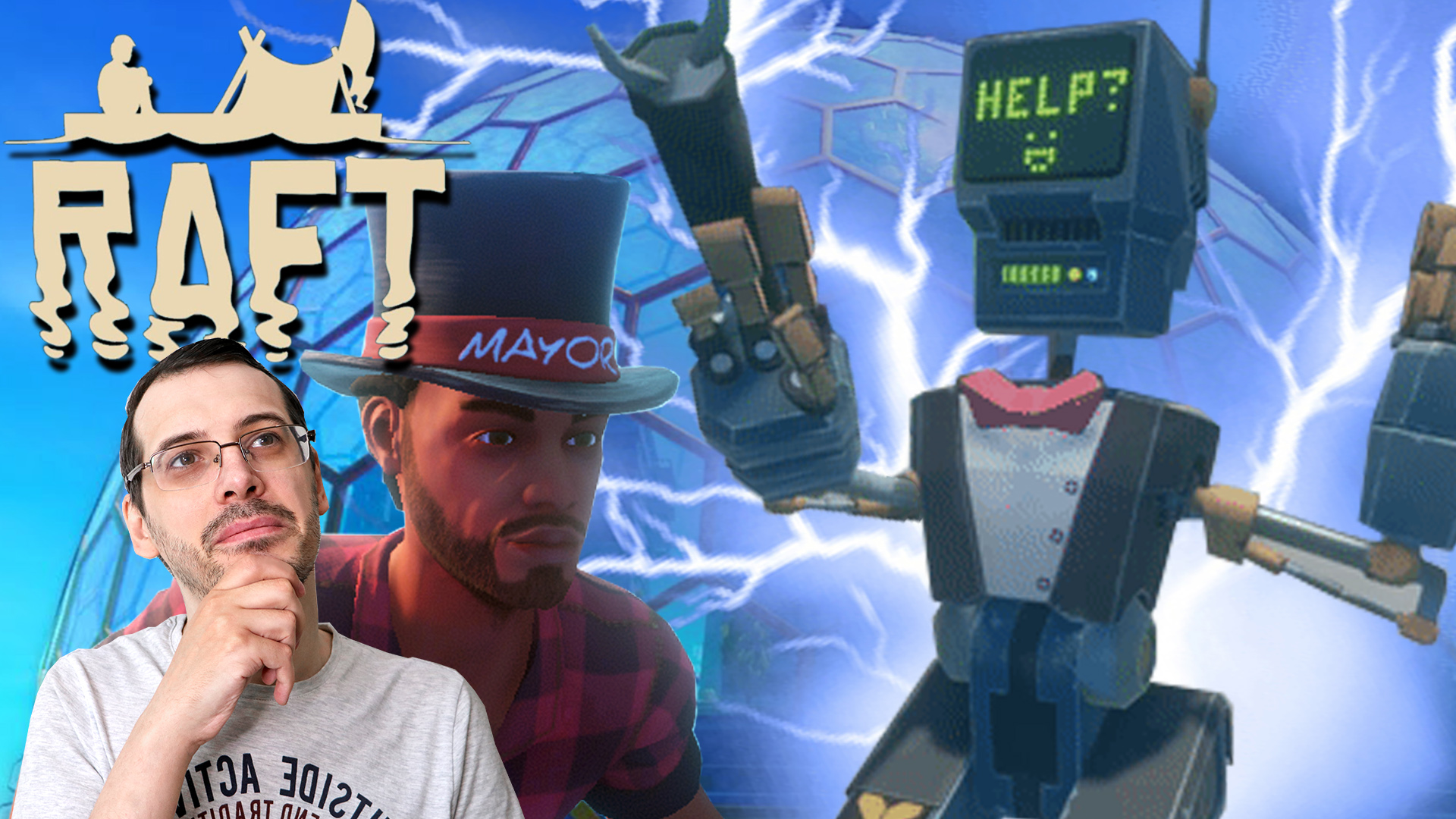 Куда Рубена дел? Признавайся... | Raft прохождение #13