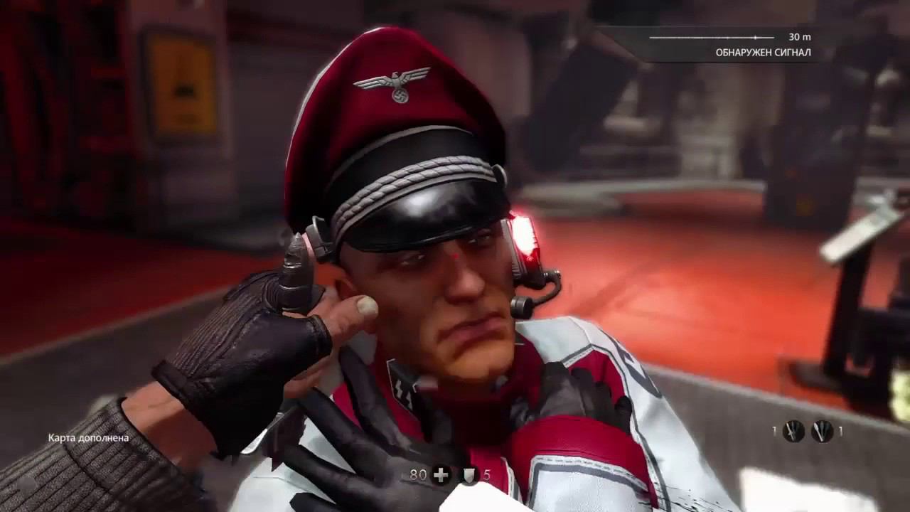 Видеопрохождение Wolfenstein: The New Order на PlayStation 4. Часть 13. (Снято в 2017 году)