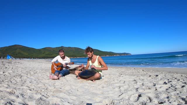 October 6th. Triozer'ye. Rav and guitar Jam.