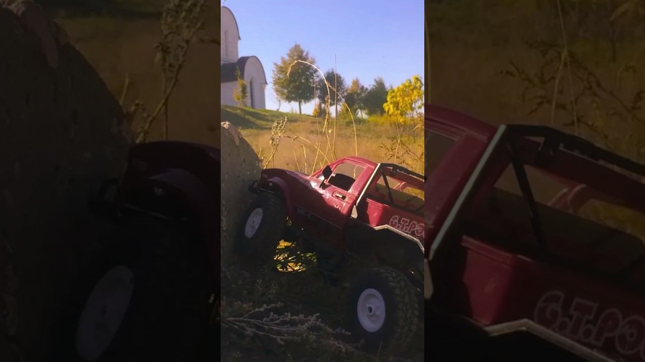 wpl c14 завалили на бок #crawler #rc #rccar #rclife #rcmodel #scale #wpl #wplrc #4x4rc #hilux