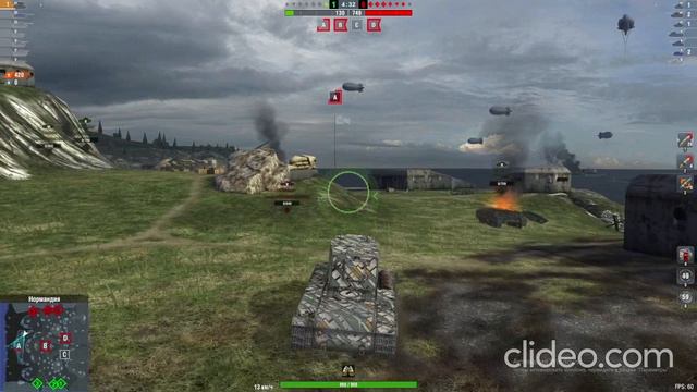 Красивое убийство в танкс блиц.