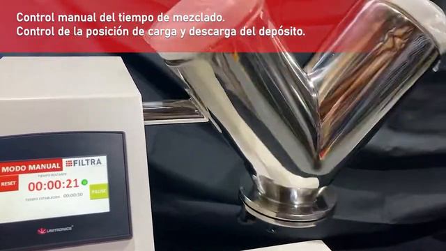 Лабораторный V-образный смеситель VENUS Filtra Vibraciуn