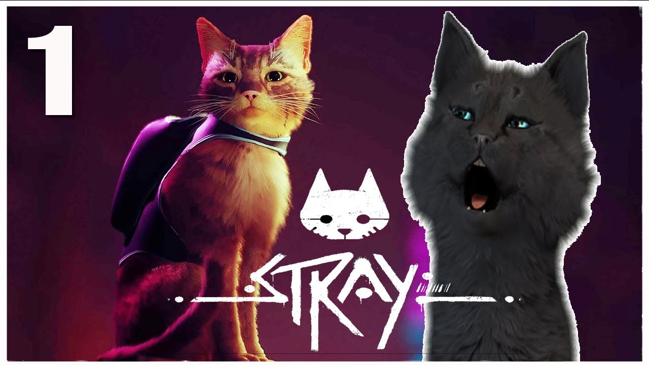 Супер Кот СТАЛ РЫЖИМ КОТОМ часть 1 ? Stray приключения кота в  городе роботов