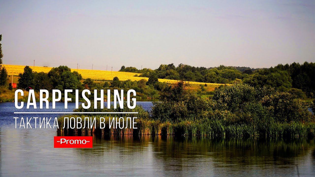Карпфишинг: Тактика ловли карпа в июле PROMO