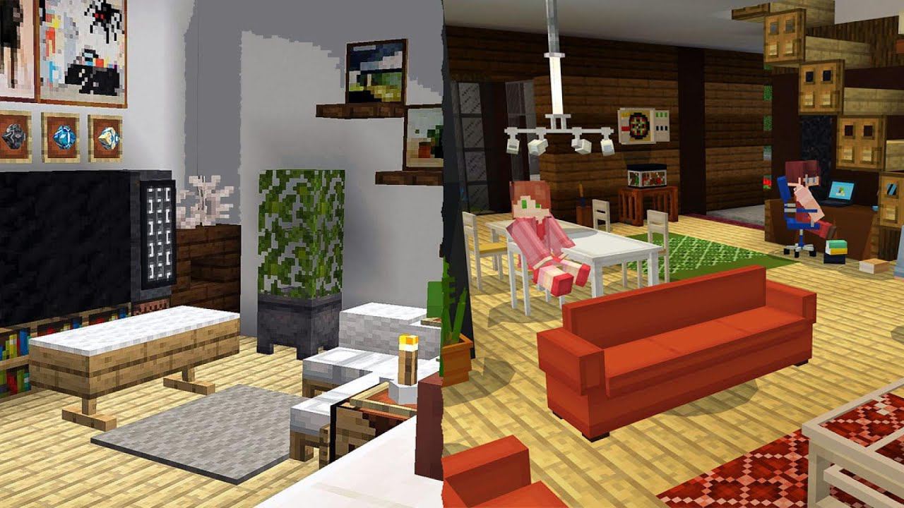 ОБУСТРОЙКА ДОМА/Minecraft/#4