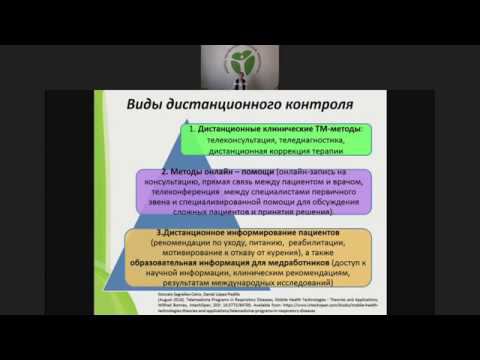 Методики оценки основных параметров для дистанционного наблюдения больных ХОБЛ, БА в первичном звене