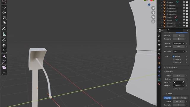 Создание Турели из игры PORTAL 2 - 3д моделирование в Blender