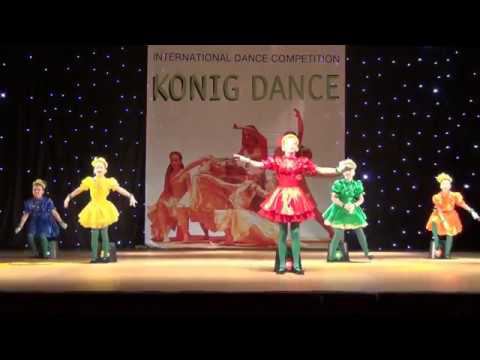 Variety dance small group of children