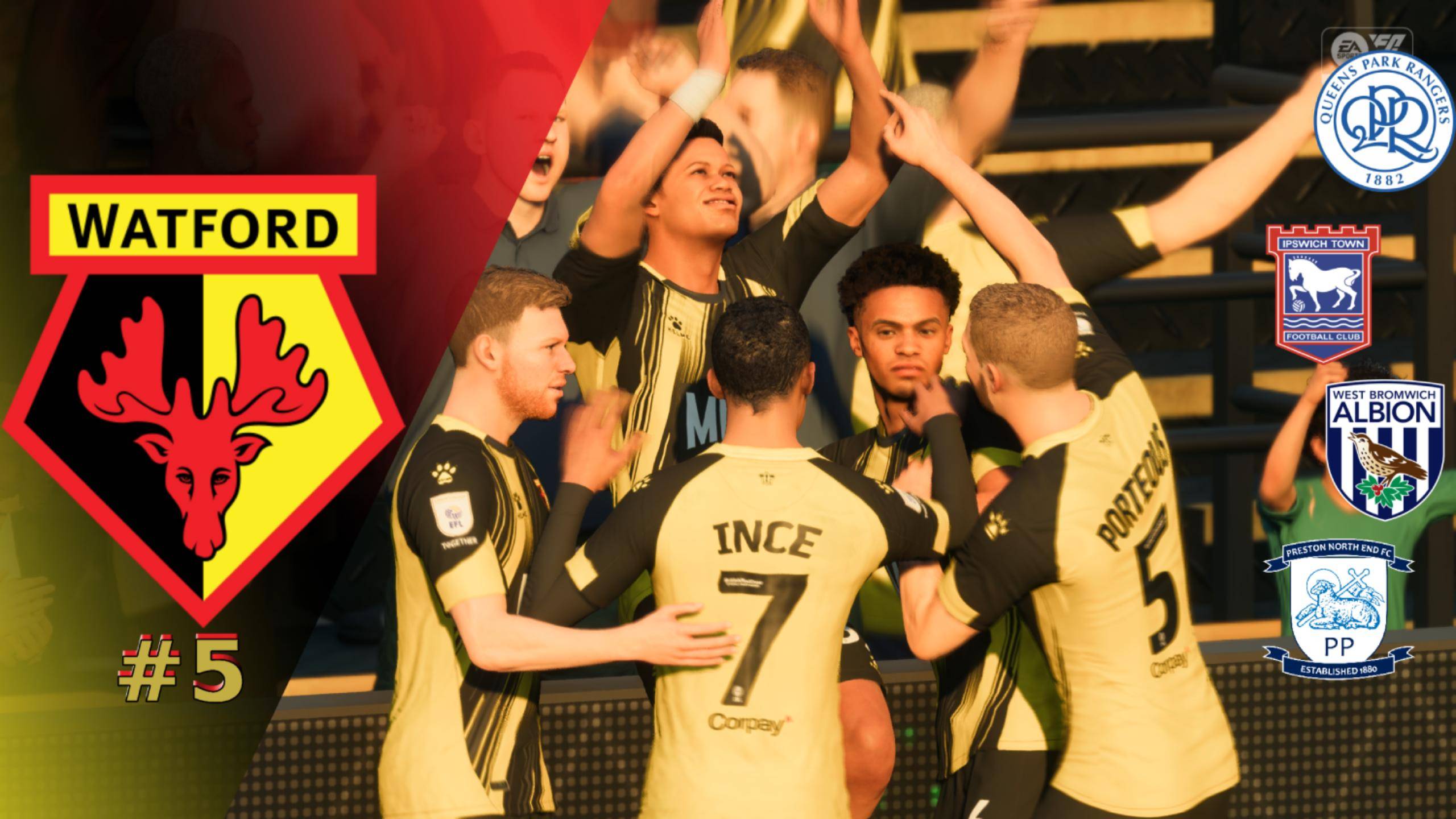 КАРЬЕРА ЗА УОТФОРД #5 — Плотный график и волевые игры в FIFA 24.