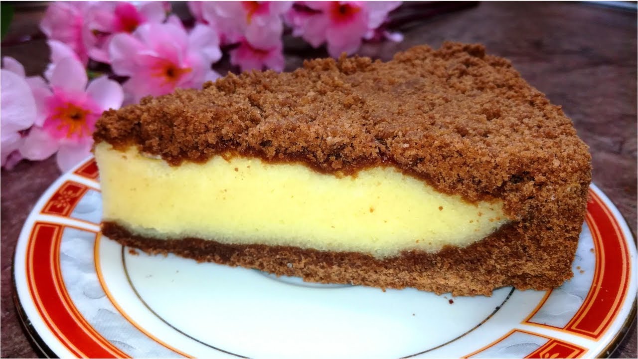 Шоколадный пирог с нежной Творожной начинкой. Попробуйте! Очень нежный и вкусный. Простой рецепт.