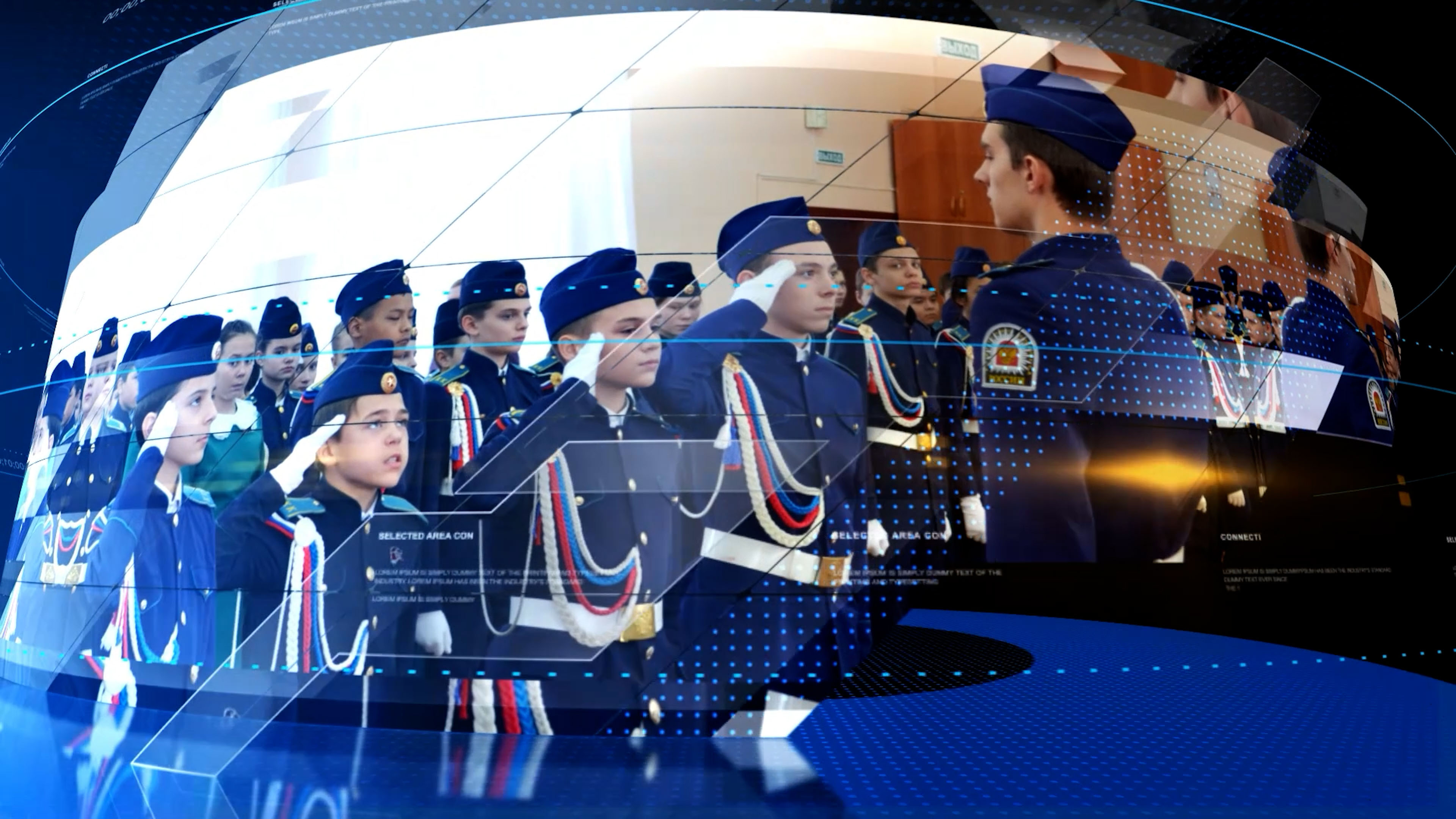 Телевизионная версия присяги кадет МАОУ «СОШ №24 г. Челябинска» - 2021г.