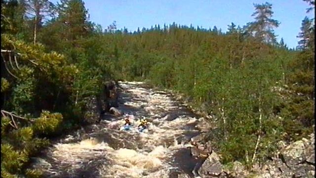 Тещин порог на реке Печа (Кольский полуостров)