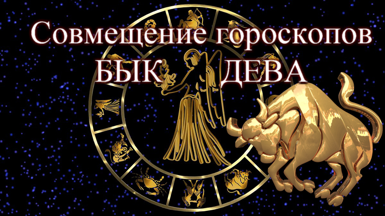 Совмещение гороскопов. Бык дева