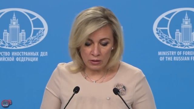 Мария Захарова КРУТО ответила Бербок на обвинения России.mp4