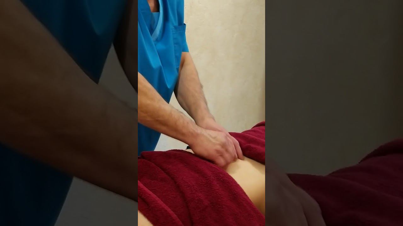 Массаж, Еще раз живот