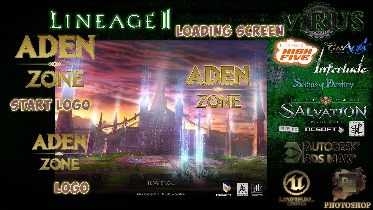 Complete Start Logo and Loading for server www.Aden.Zone ◄√i®uS►