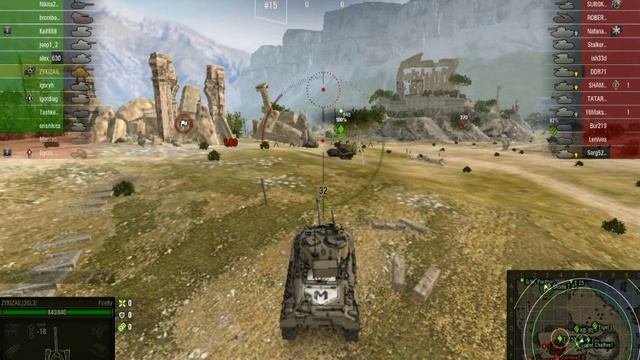 WoT - Карта УТЁС. Танк Firefly.mp4