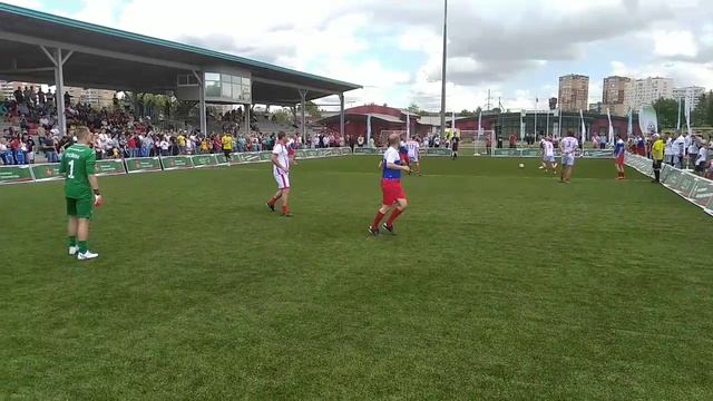 Матч легенд. Любители Лобни против звёзд российского футбола. Товарищеский матч 16 июля 2022