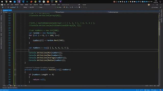 Язык программирования С# №2 Массивы, строки, сложные типы
