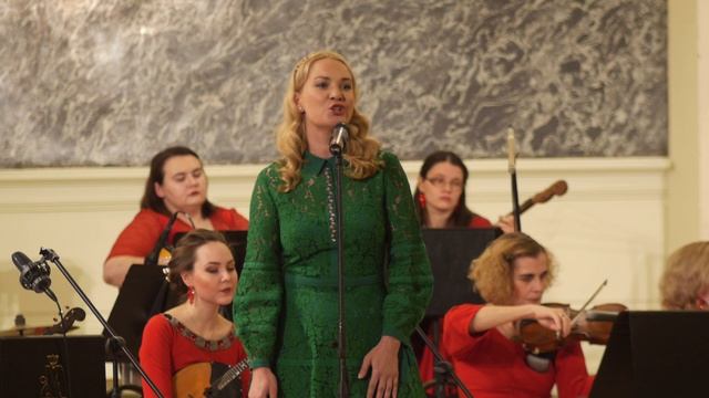 Н. Будашкин. "За дальнею околицей", солистка Е.Воликова (сопрано).