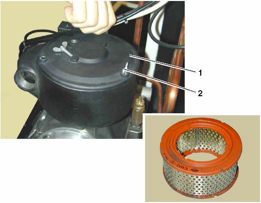 Сервис компрессора Ремеза ВК 25. Maintenance of Remeza compressors VK 25