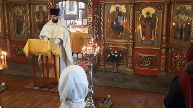 21 ноября празднество Собора Архангела Михаила и прочих Небесных Сил бесплотных, проповедь иерея Иго