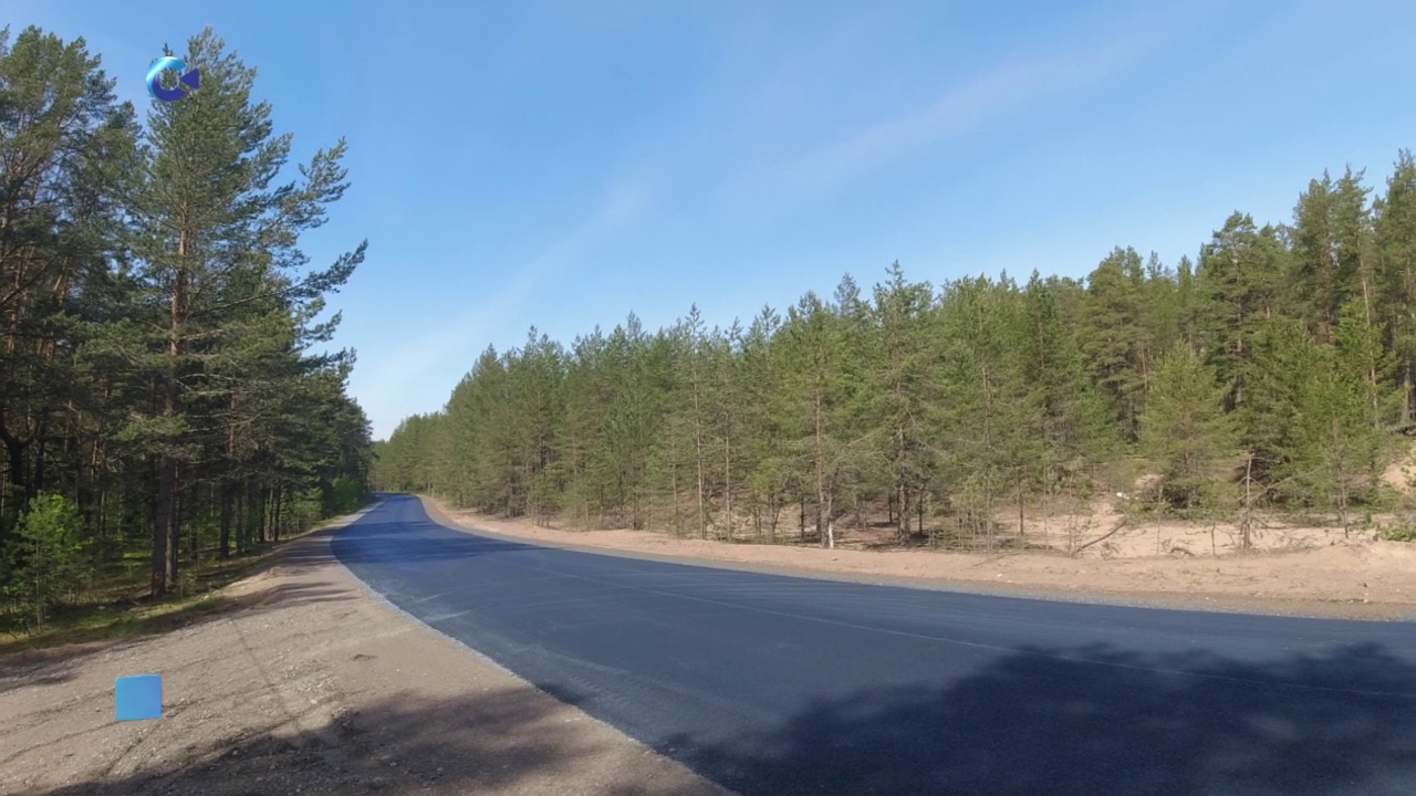 Завершен ремонт участка трассы Олонец-Питкяранта-Леппясилта