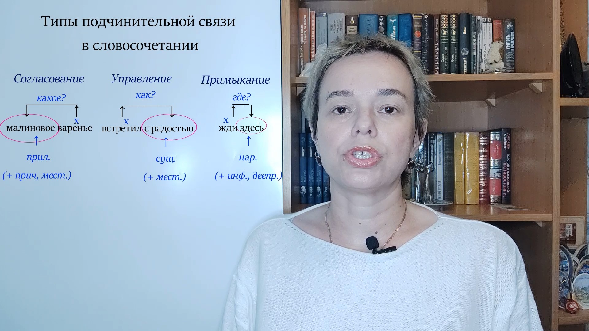 Подготовка к ОГЭ  по русскому. Типы связи в словосочетании