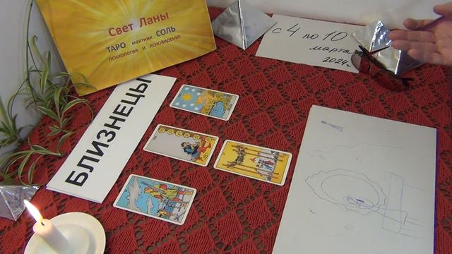 3 - БЛИЗНЕЦЫ - прогноз ТАРО - с  04.03.2024г. по  10.03.2024г. + Послание от Высших Сил.