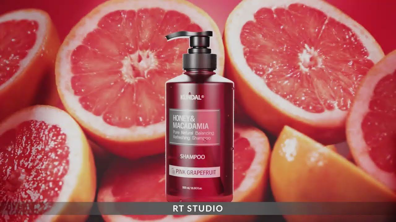 Реклама шампуней в 3D