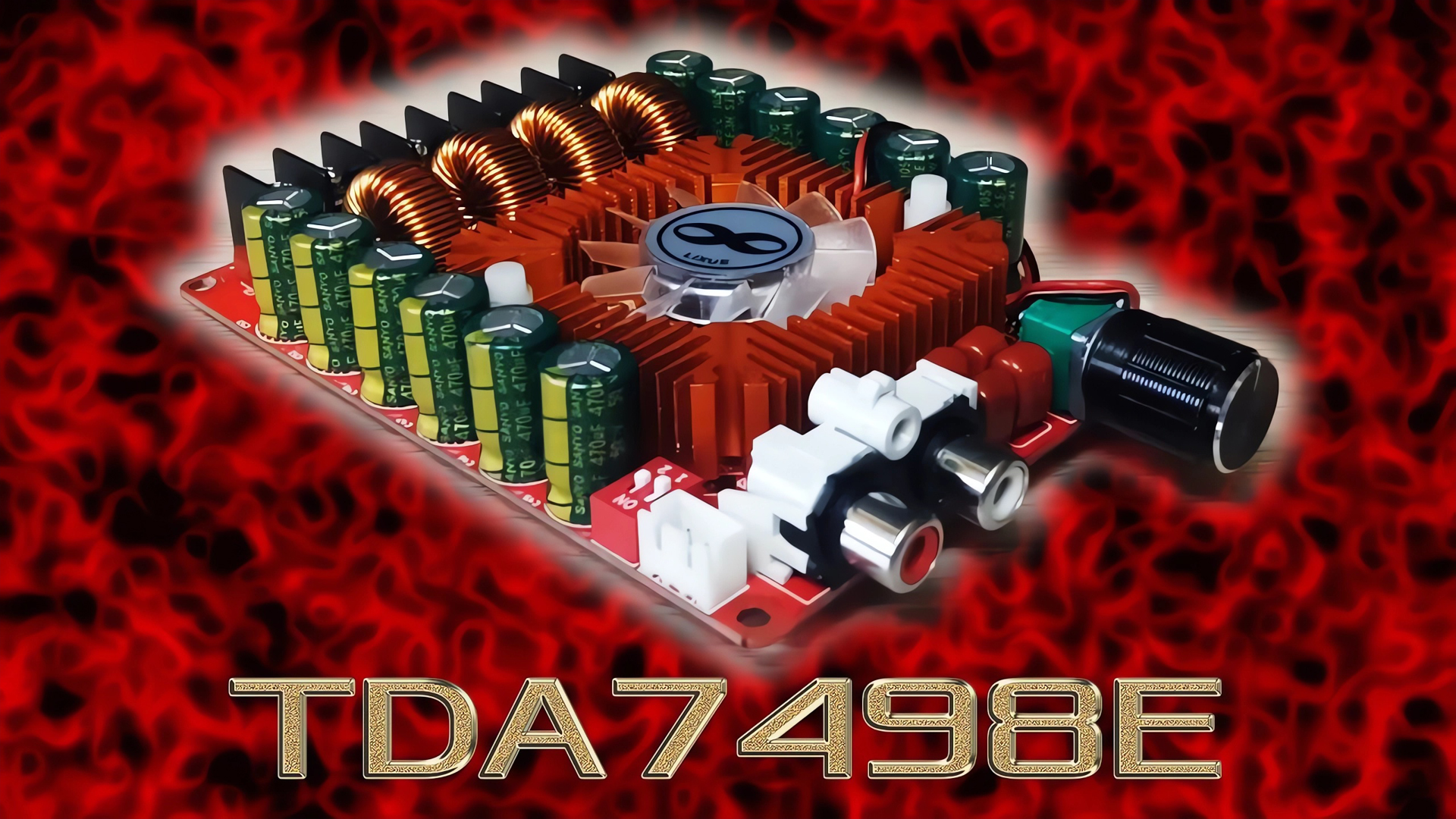 TDA7498E. БП 24V 4A. RS-234. Усилитель своими руками